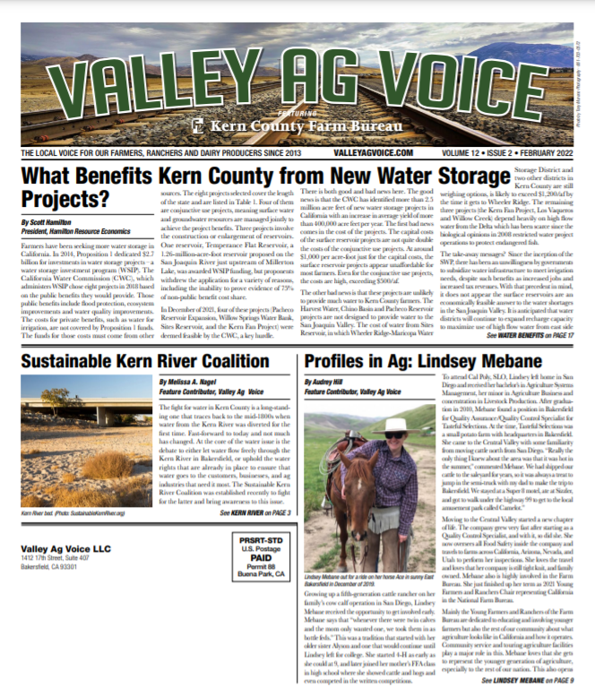 Valley Ag Voice Story Features the Sustainable Kern River Coalition ...